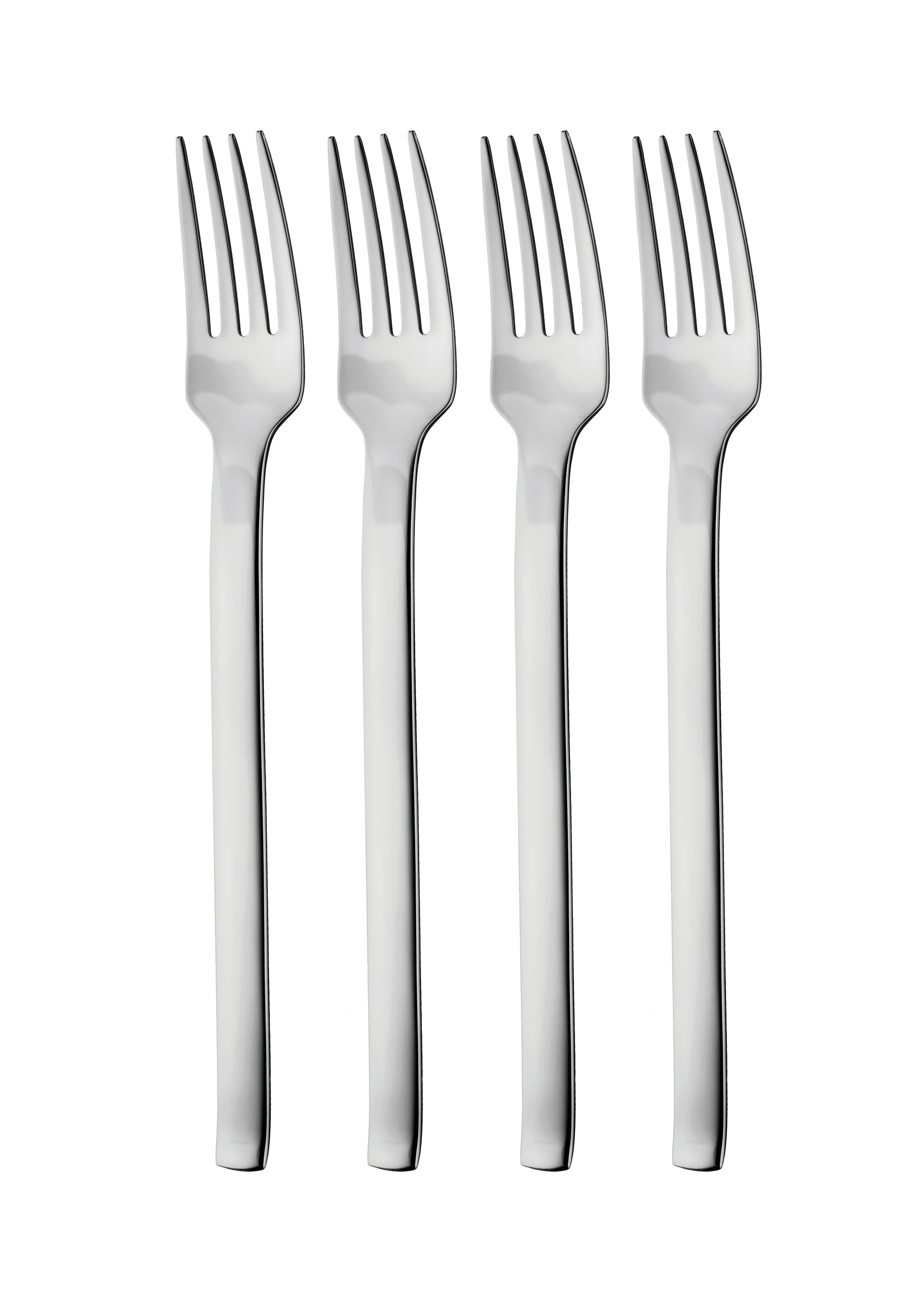 BergHOFF Essentials Essence 4Pc 8" Dessert Fork Flatware Set, Serving for 4 | Wayfair
